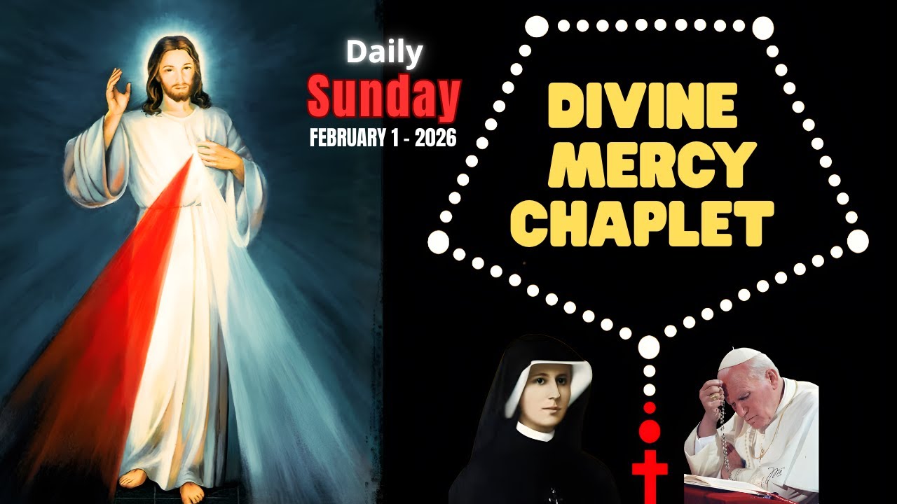 Daily Divine Mercy Chaplet Prayer | 3PM Hour of Great Mercy – Begin the ...