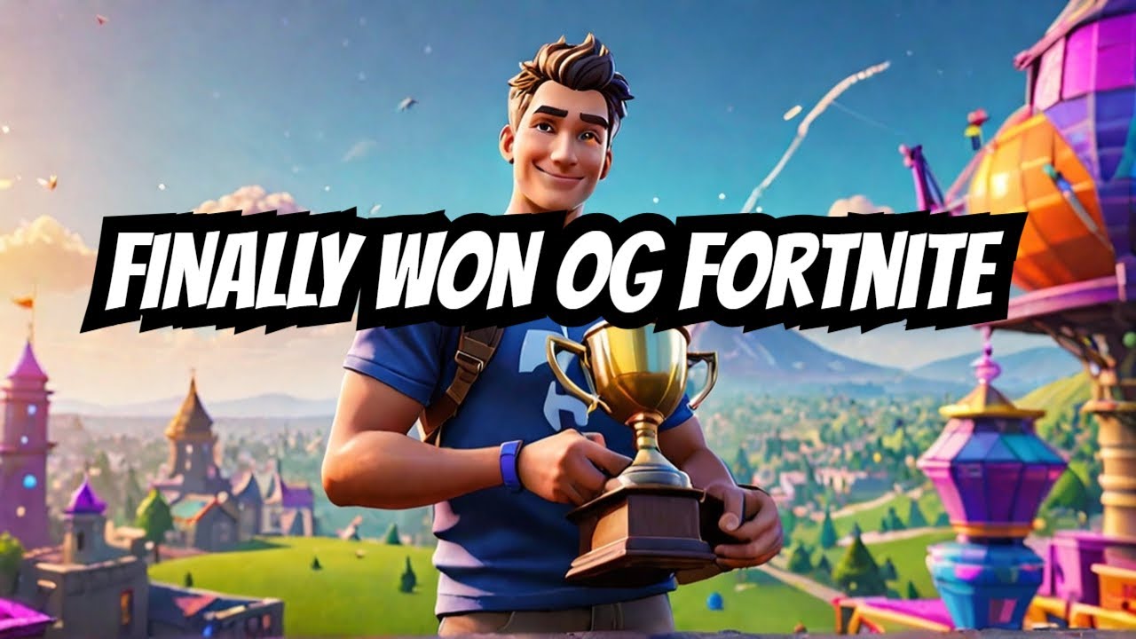 Epic Victory: My FIRST Game Win in OG Fortnite! - YouTube