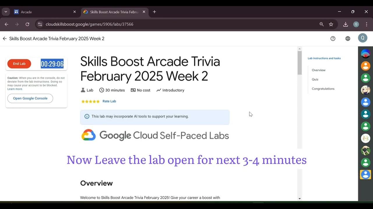 Skills Boost Arcade Trivia February 2025 Week 2 Quiz-Answer #qwiklabs #arcade #gcp #googlecloud ...