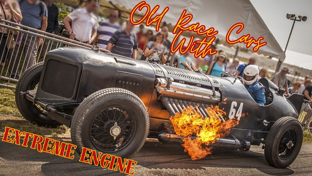 Old Race Cars With Extreme Engines - YouTube