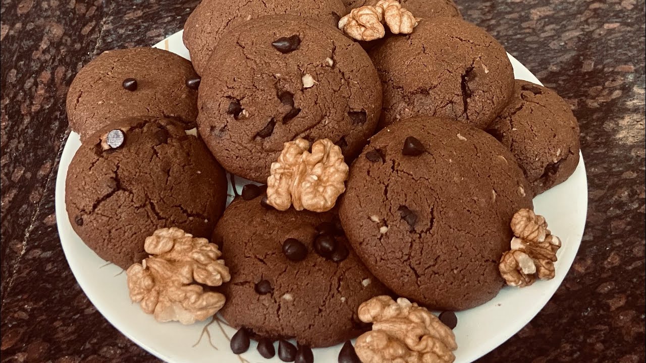 Chocolate overloaded cookies/ made by Philips 36 ltr otg - YouTube