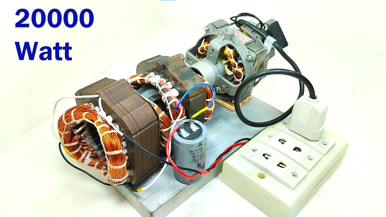 Top2 Ac 220V Free Energy Generator Self Magnetic Generator At Homemade ...