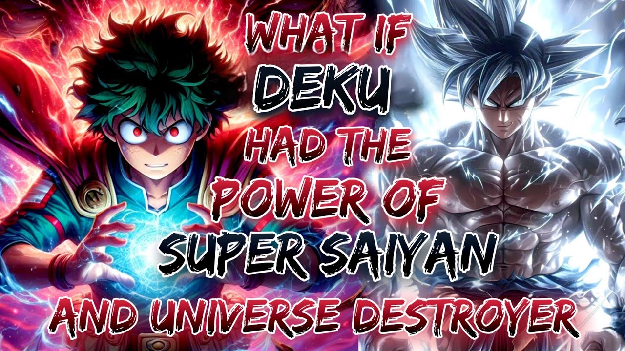 What If deku had the power of super saiyan and universe destroyer - YouTube
