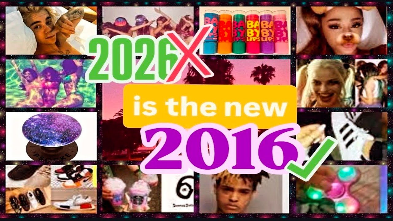 2026 IS THE NEW 2016? MOST POPULAR THINGS - YouTube