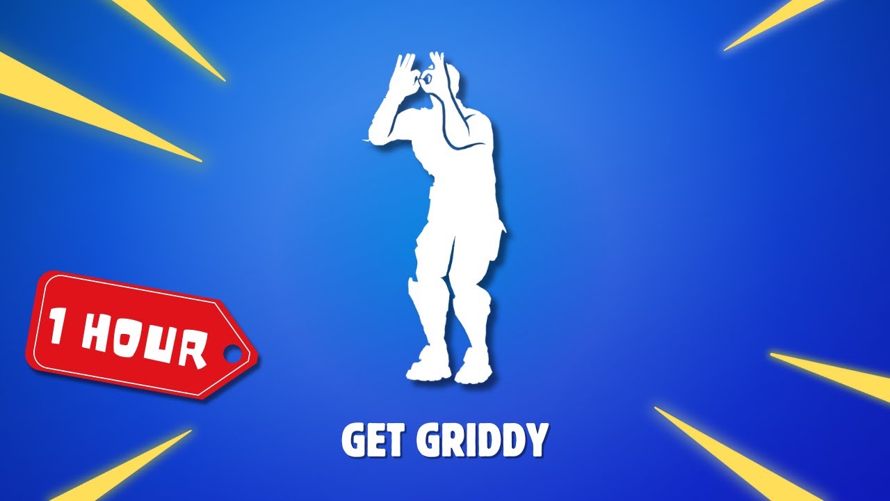 Fortnite Get Griddy emote 1 HOUR edition (Right Foot Creep - YoungBoy ...