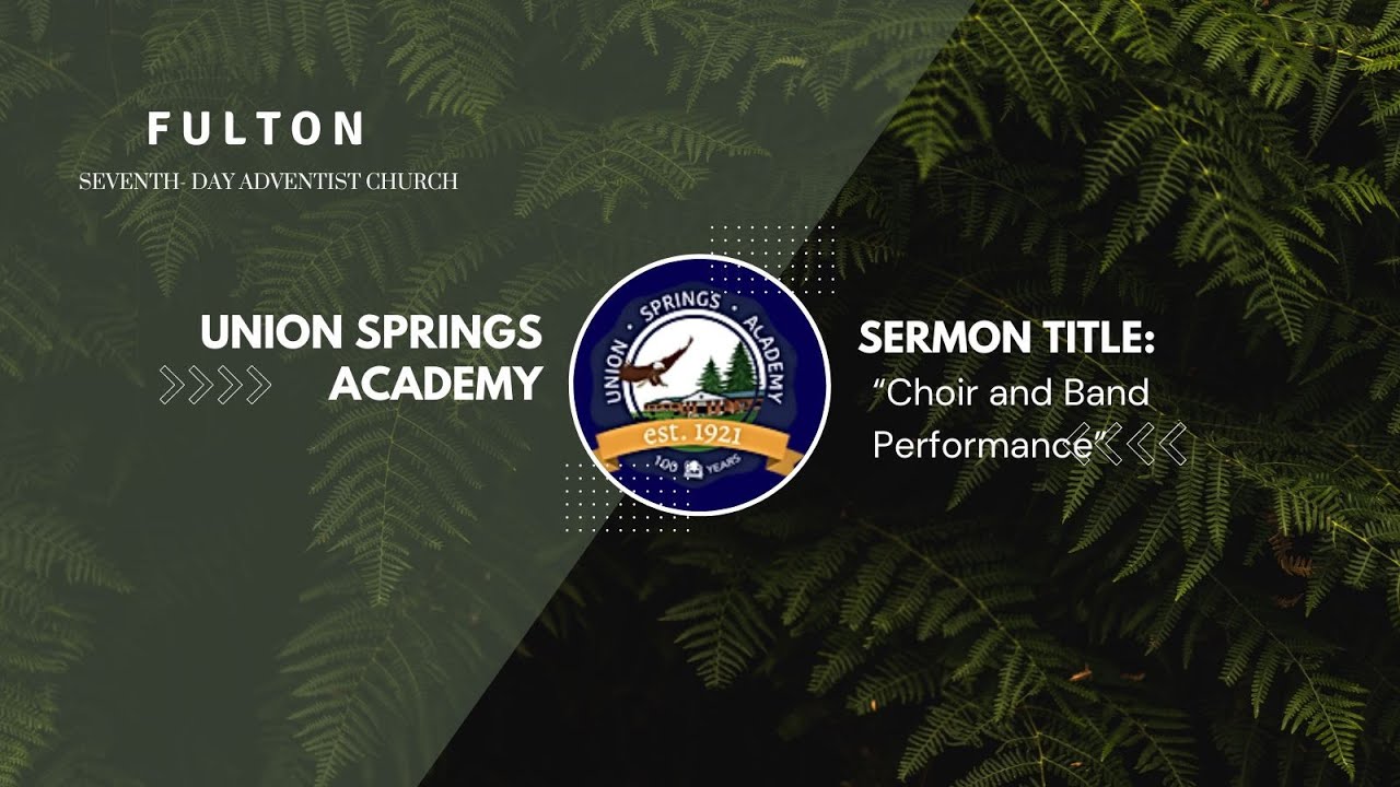 Union Springs Academy Choir and Band - YouTube