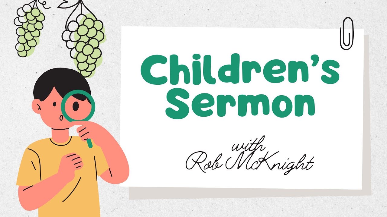 Children's Sermon 1/19/25 - YouTube