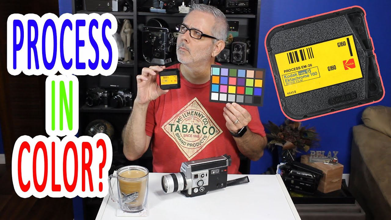 Processing Old Ektachrome 160 Super 8 Film in E6 Color | Type G | Canon ...
