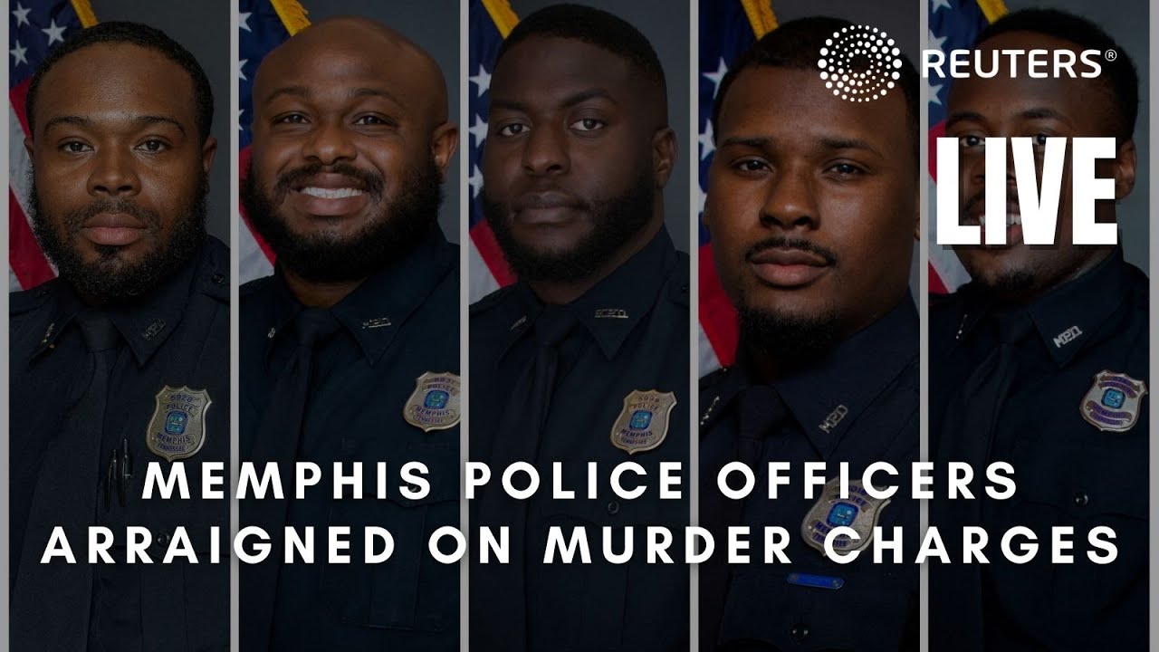 LIVE: Memphis police officers arraigned on murder charges after Tyre ...