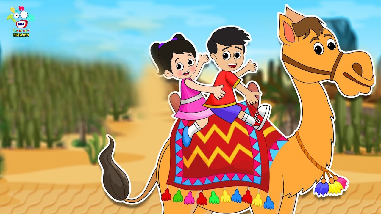 Gattu Chinki and Camel Ride | Desert Fun | English Moral Story ...
