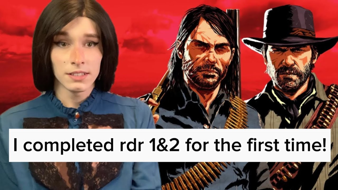 I played red dead redemption one and two for the first time! - YouTube