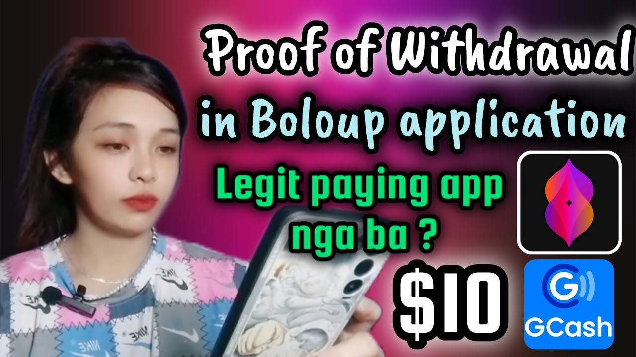 BOLOUP: BOLOUP WITHDRAWAL | PROOF OF WITHDRAWAL IN BOLOUP APP | Gcash ...