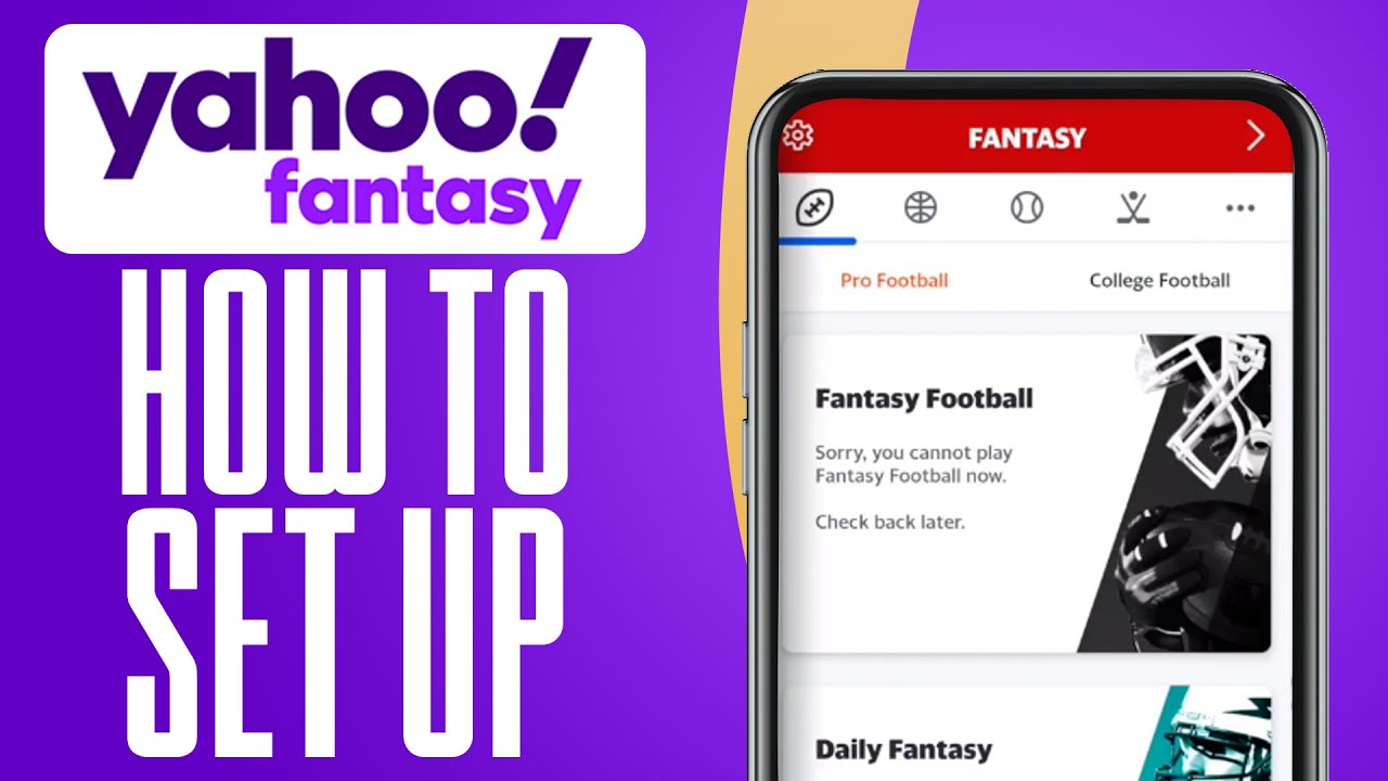 How To Set Up Yahoo Fantasy Football League (2025) Simple Tutorial ...