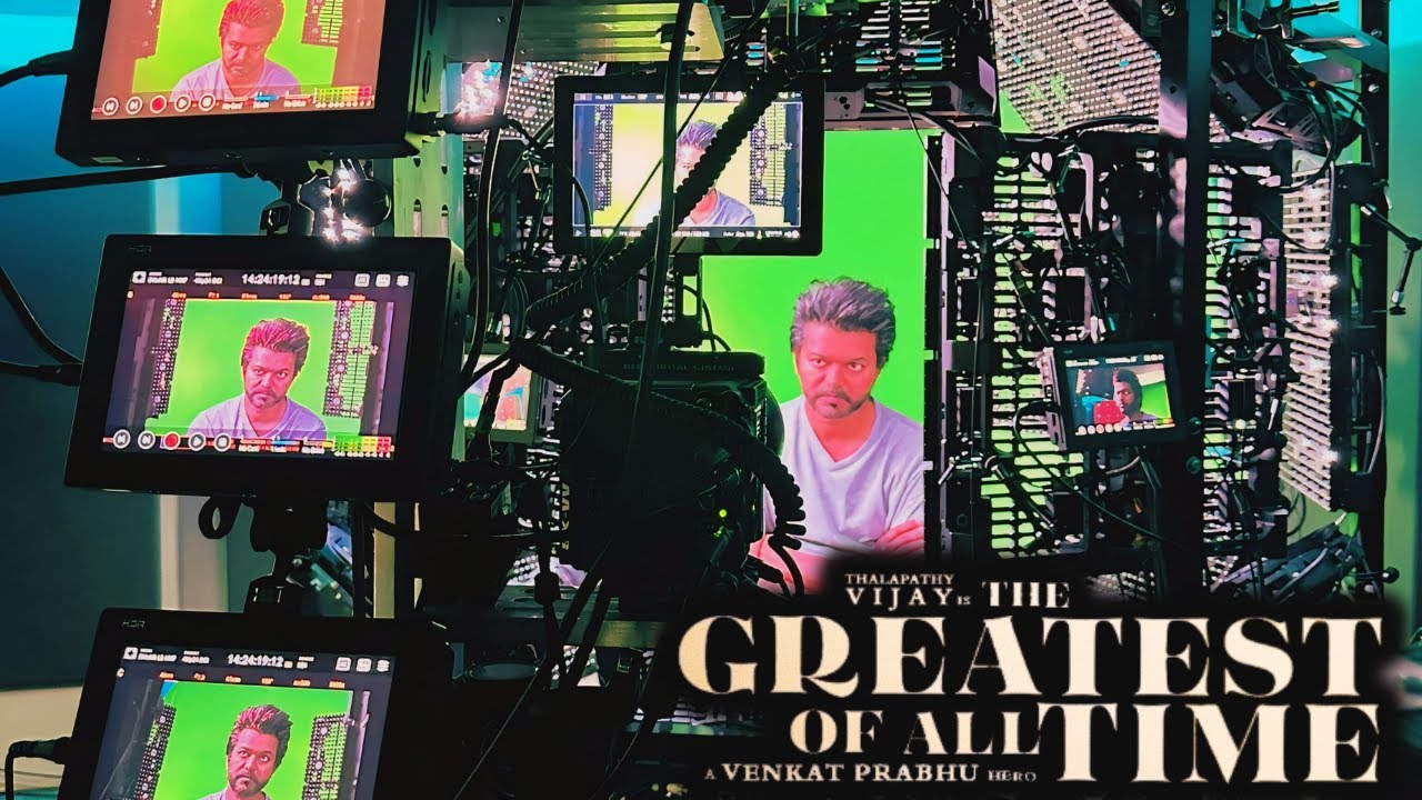 GOAT Movie VFX Behind The Scenes | GOAT VFX Making | GOAT Movie De ...