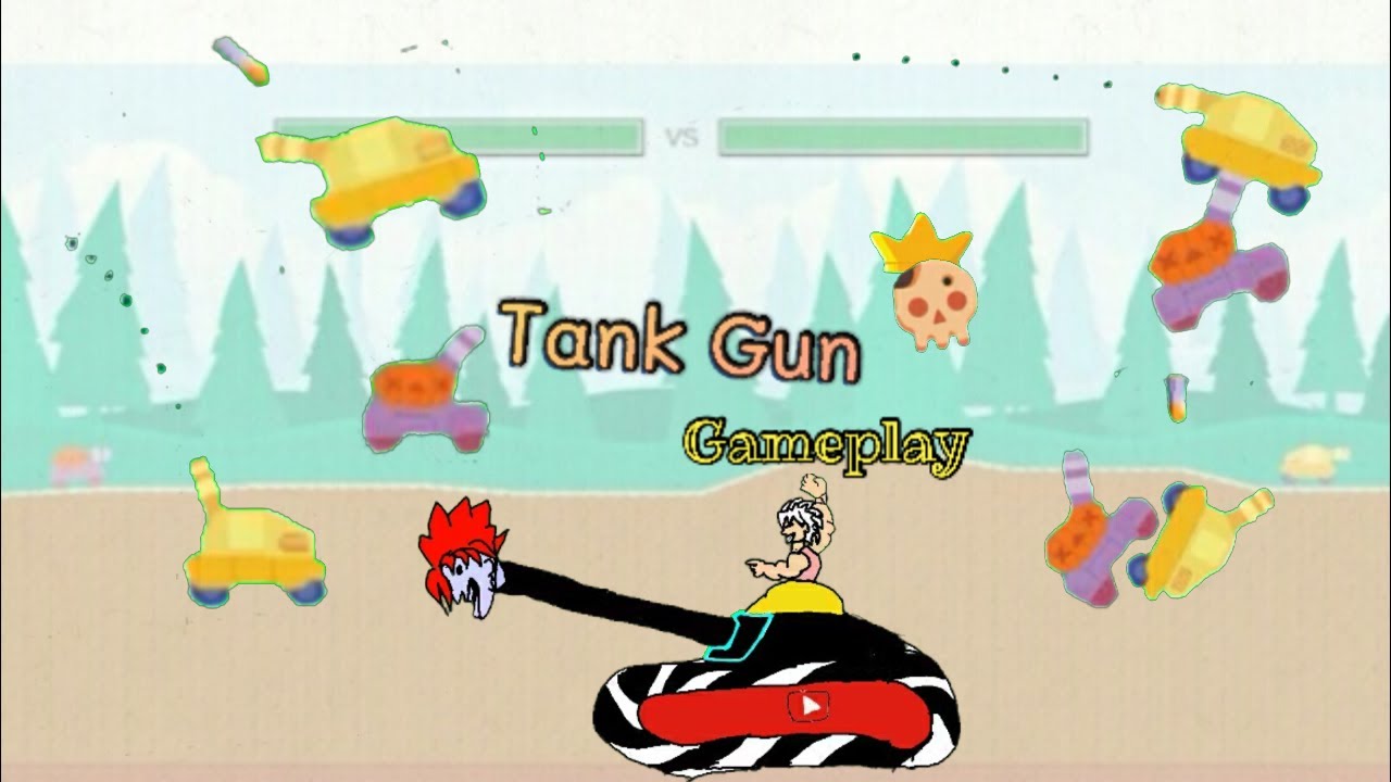 Tank Gun|Game Need Focus On Angle Before Shooting - YouTube