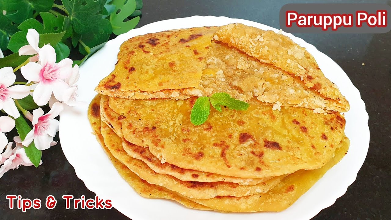 Paruppu Poli Beginners கூட Easyஆ செய்யலாம் Obattu | Holige | Ugadhi ...