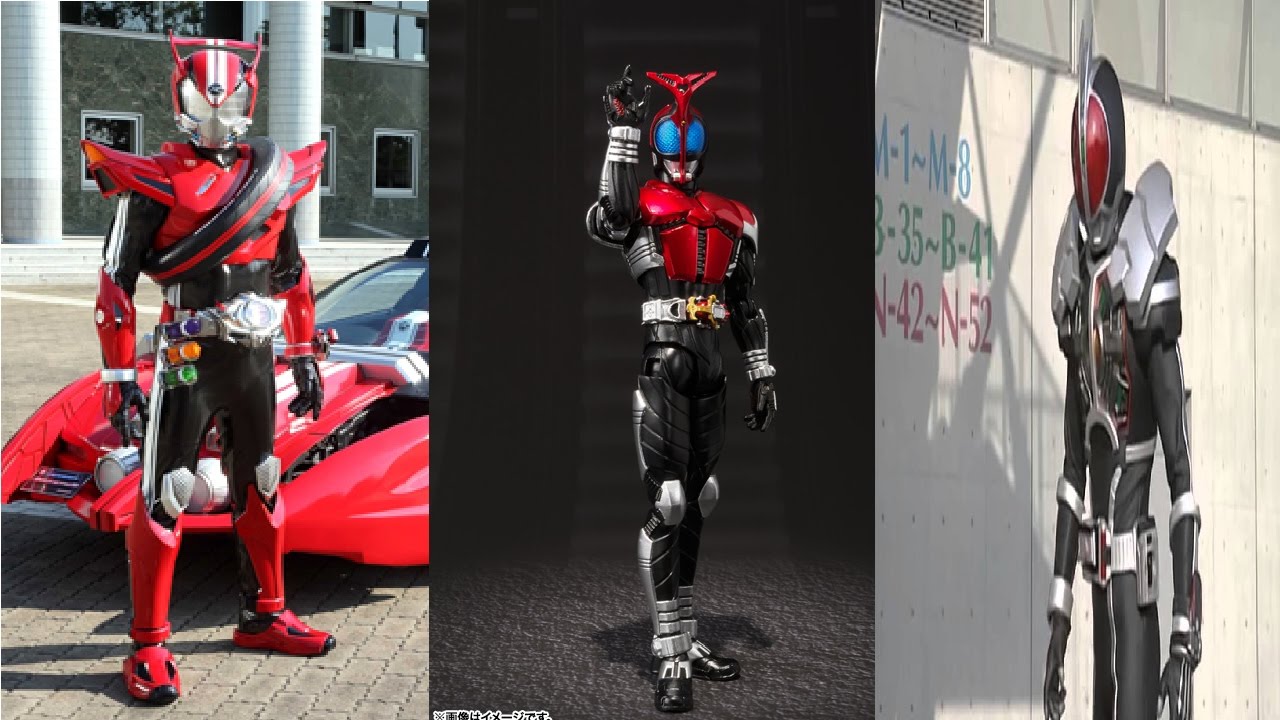 All "Speed" Kamen Rider and forms - YouTube