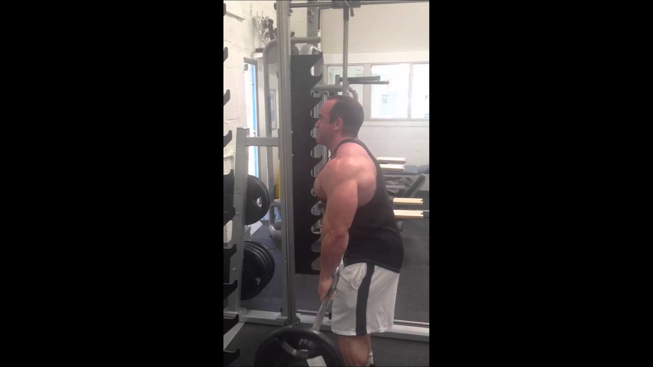Upright row and shrug superset - YouTube