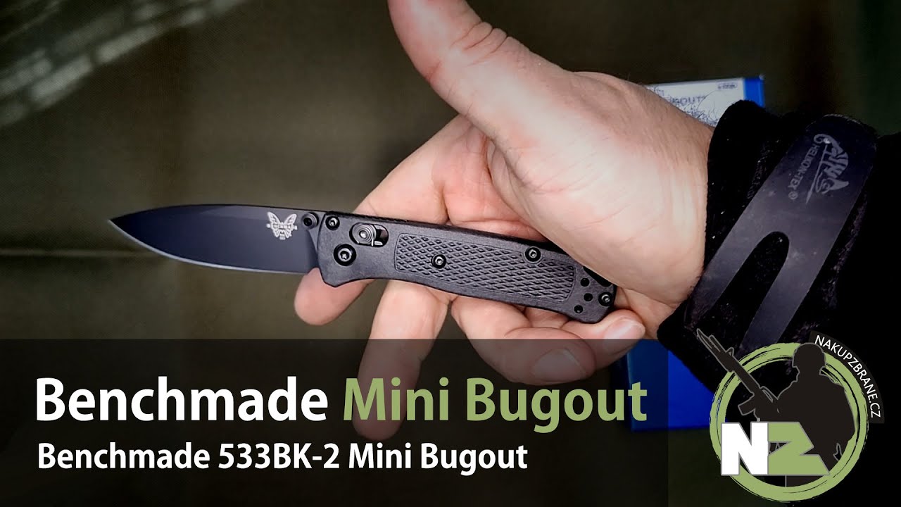 Benchmade 533BK-2 Mini Bugout - YouTube