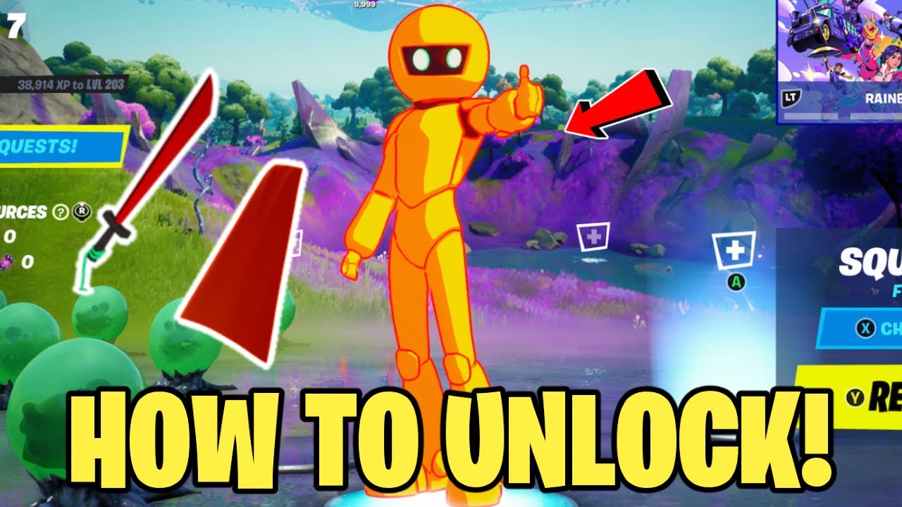 How To Get The "GILDEDGUY" Skin In (Fortnite Battle Royale) - YouTube