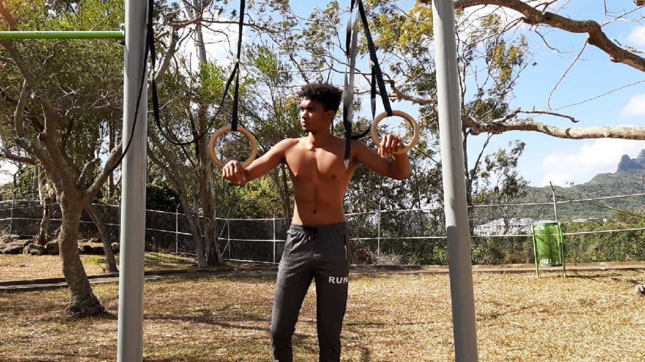 Chest Workout ( GYM RINGS )\ CHALLENGING WORKOUT - YouTube