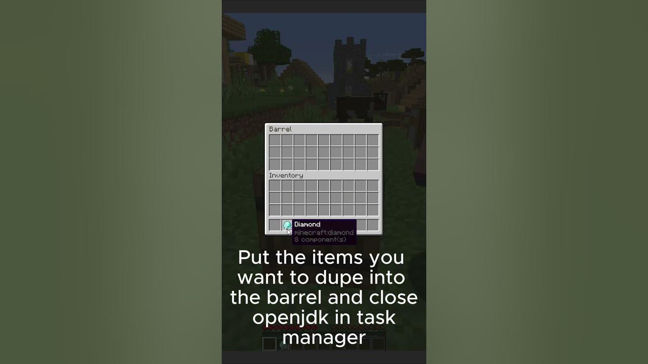 Best Minecraft java dupe glitch #minecraft - YouTube