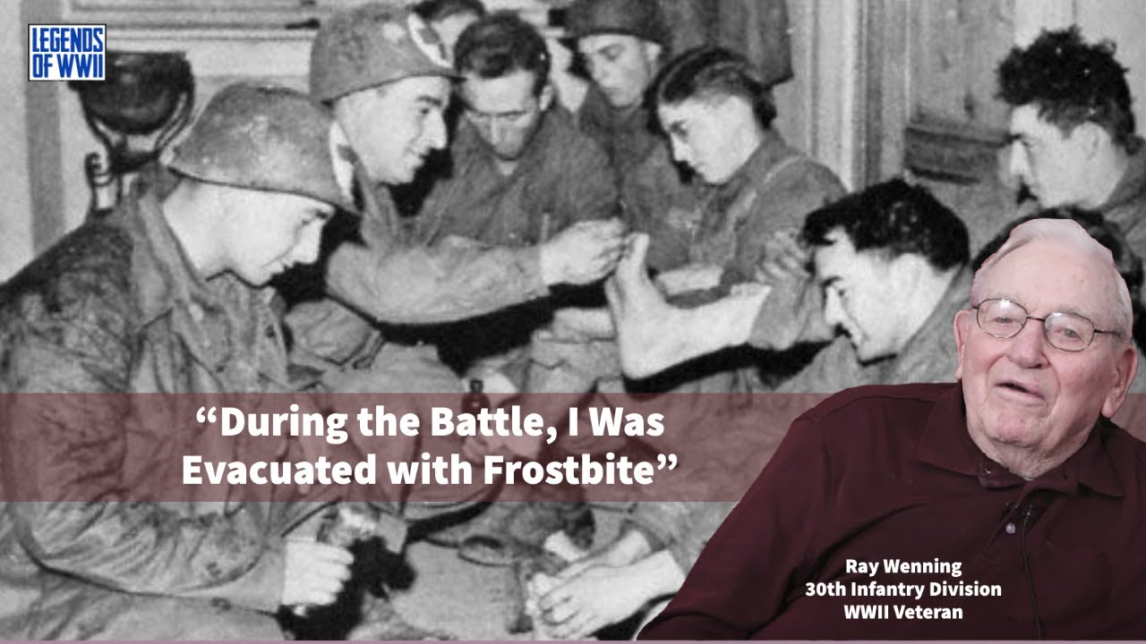 WWII Soldier Describes Being Evacuated With Frostbite During Battle of ...