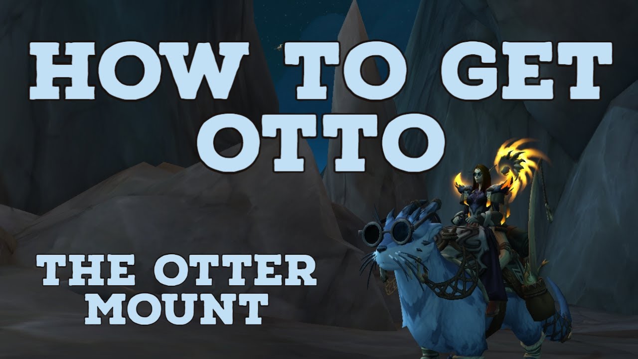 How to get Otto | The secret fishing mount - YouTube