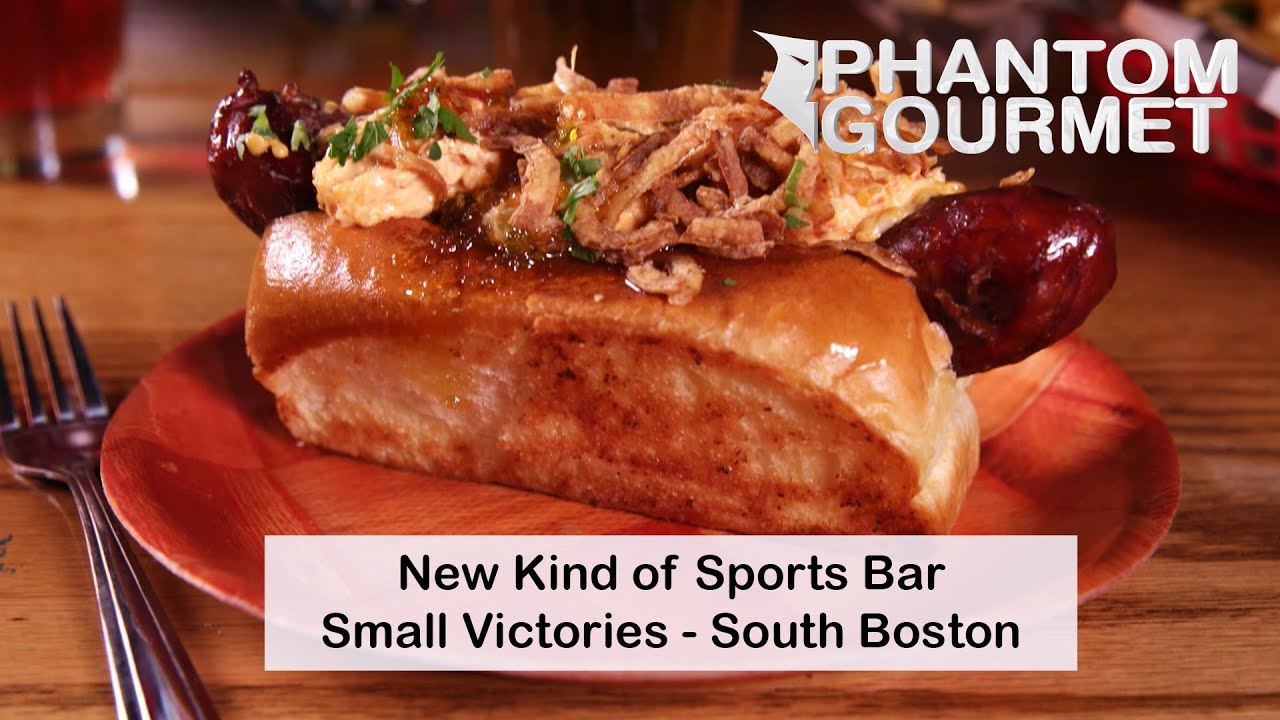 New Kind of Sports Bar: Small Victories in South Boston - YouTube