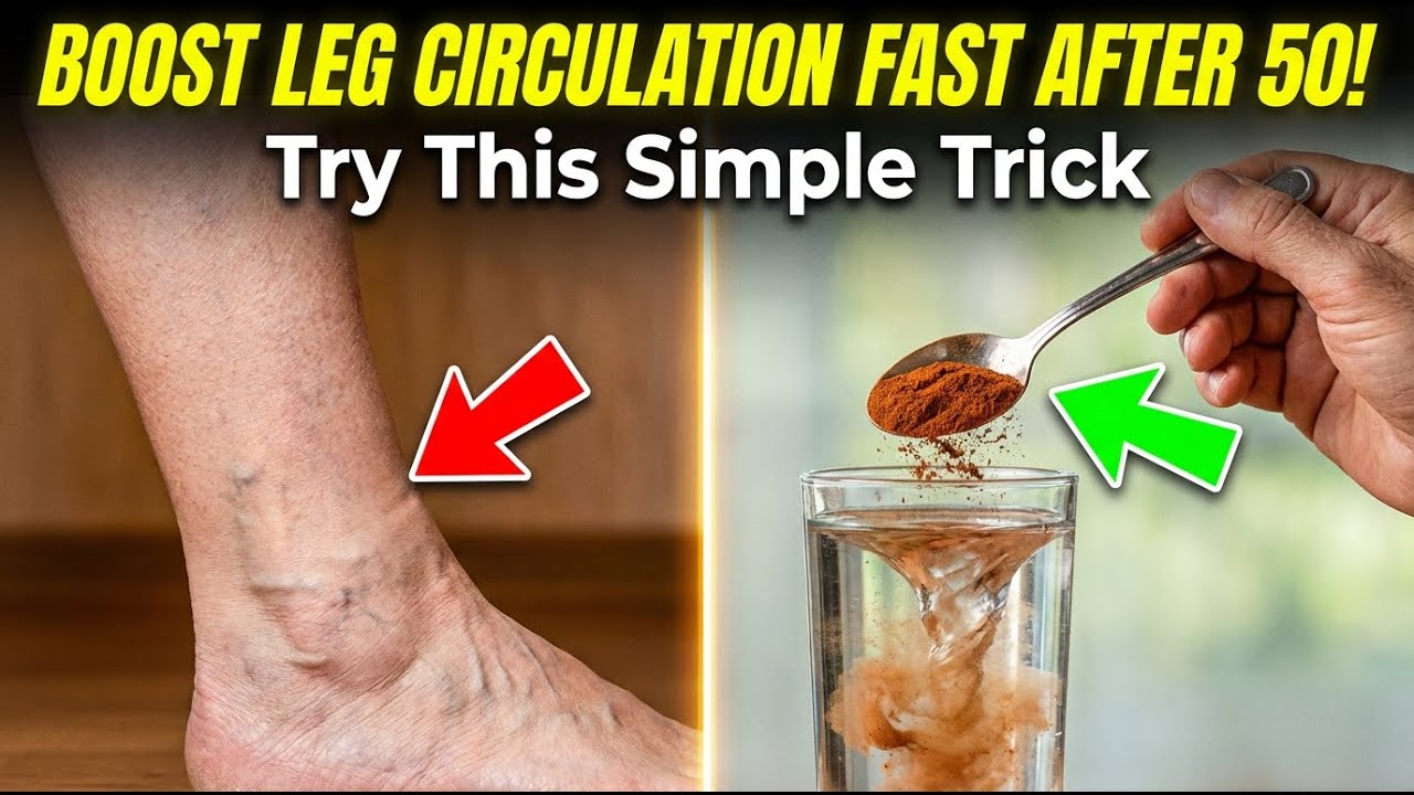 Over 50? Doctors Recommend THIS to Increase Leg Circulation Fast - YouTube