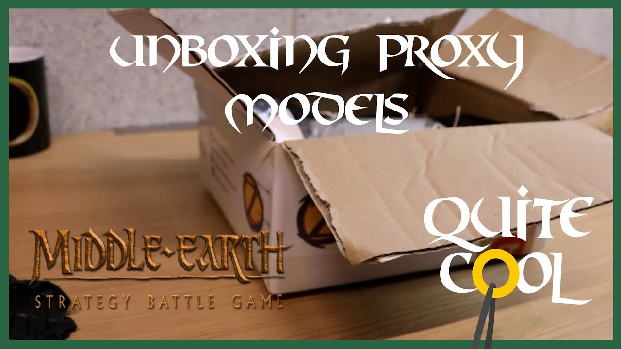 Unboxing Balrog & Dragon Proxy Models | MESBG | New Moria Army Resin ...