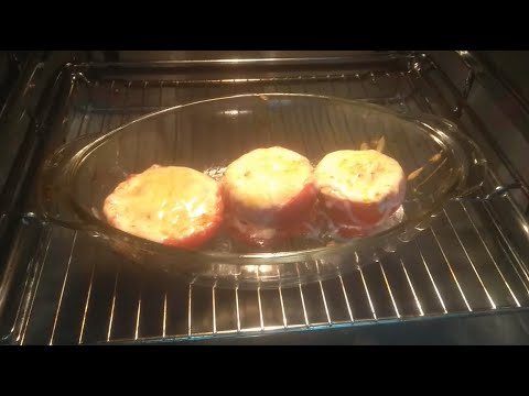 POMİDOR İÇİNDƏ QLAZOK.SUPER DADLI BİR TƏAM...😋