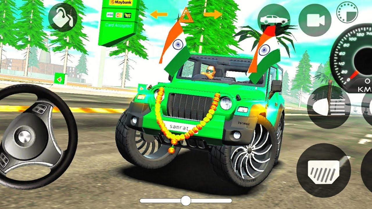 Modified 🎯 Thar 4x4 Dollar 💵 Song 👿 Wala Game 🔥 INDIAN 🇮🇳 Gadi Game 🎮 ...