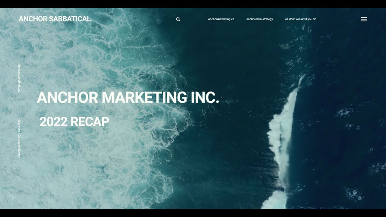 ANCHOR MARKETING INC. | 2022 RECAP - YouTube