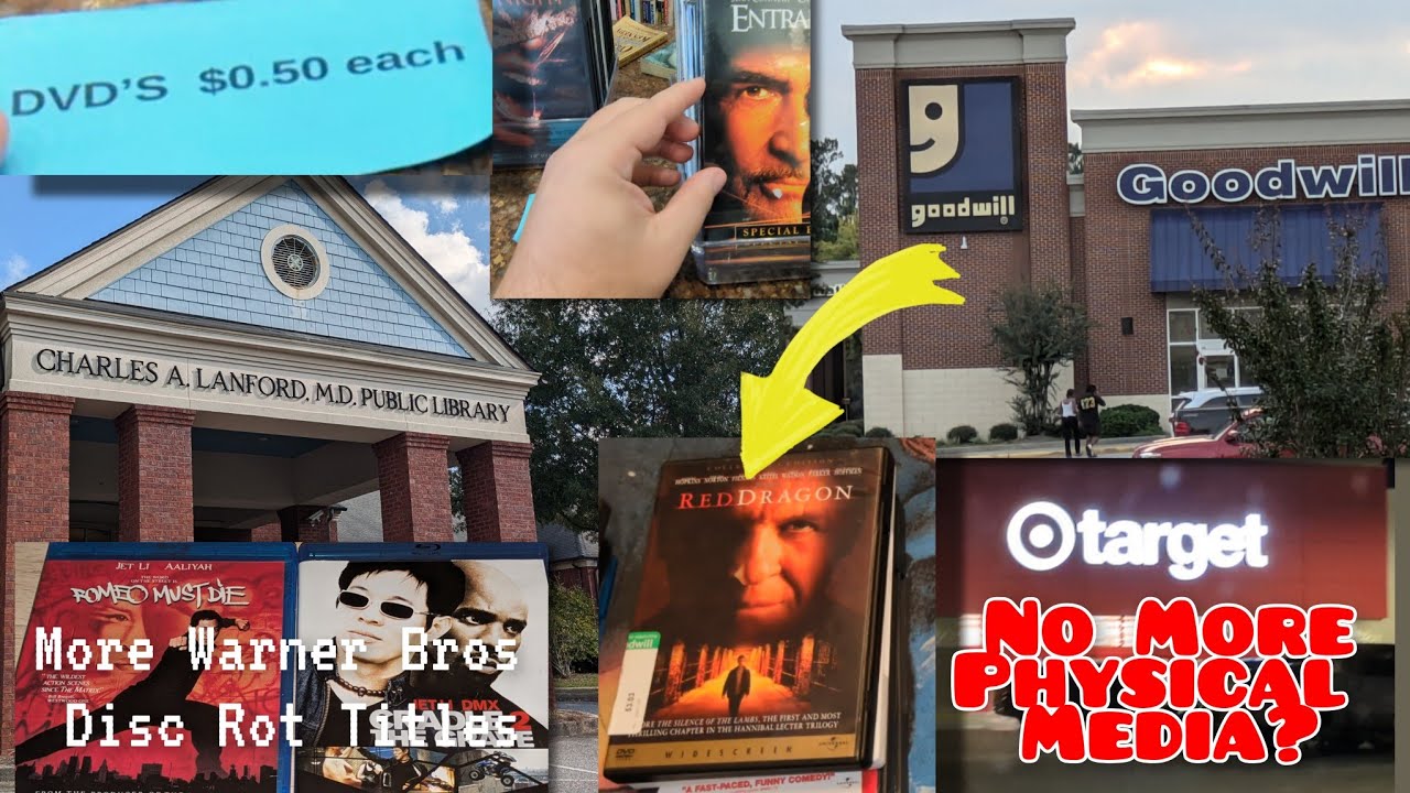 Does My Library Have DVDs? Plus Upgrading More Warner Bros Disc Rot ...