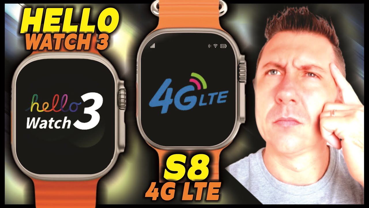 COMPARATIVO: Smartwatches HELLO WATCH 3 vs S8 ULTRA 4G - Qual Vale Mais ...