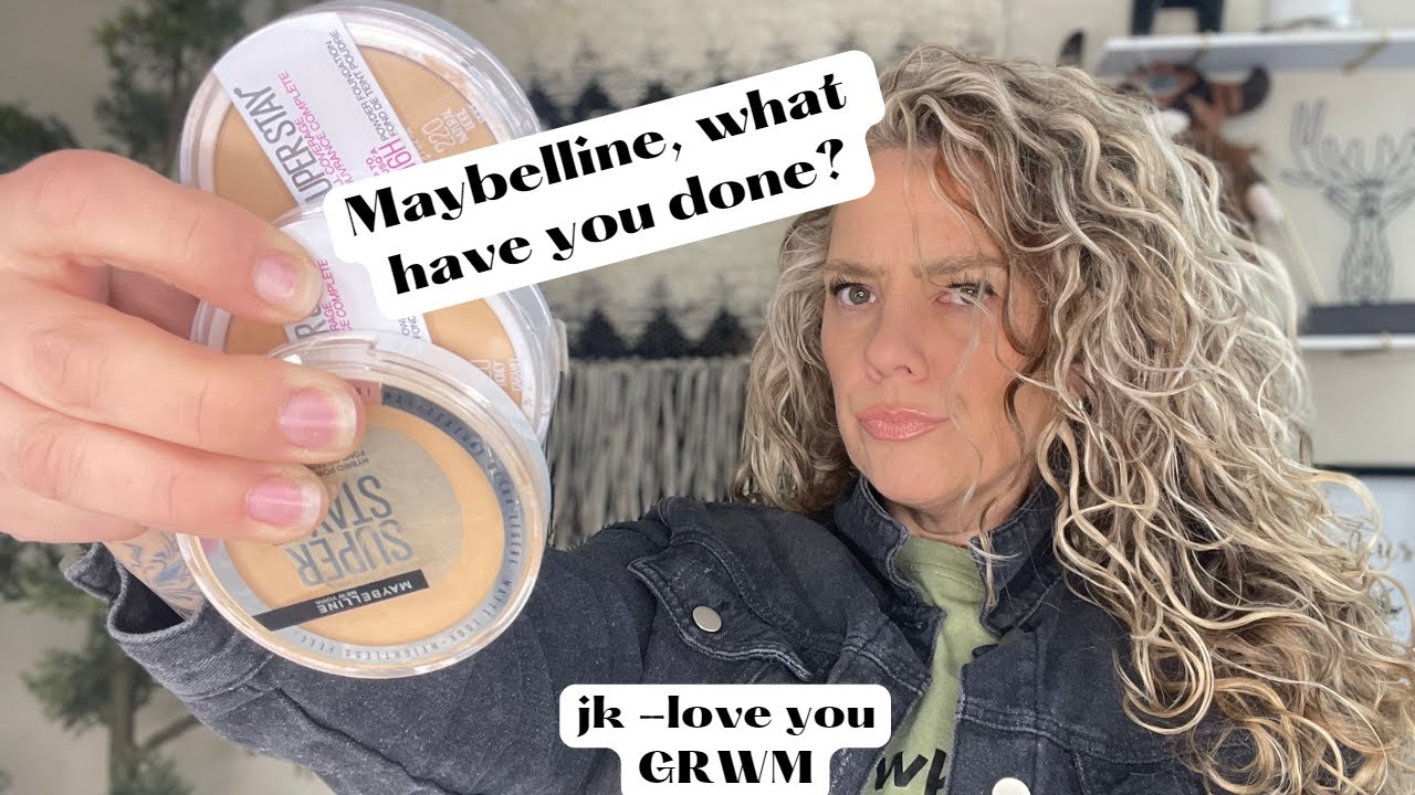 Maybelline Super Stay 24H Powder Foundation GRWM Chit Chatty Boom Batty ...