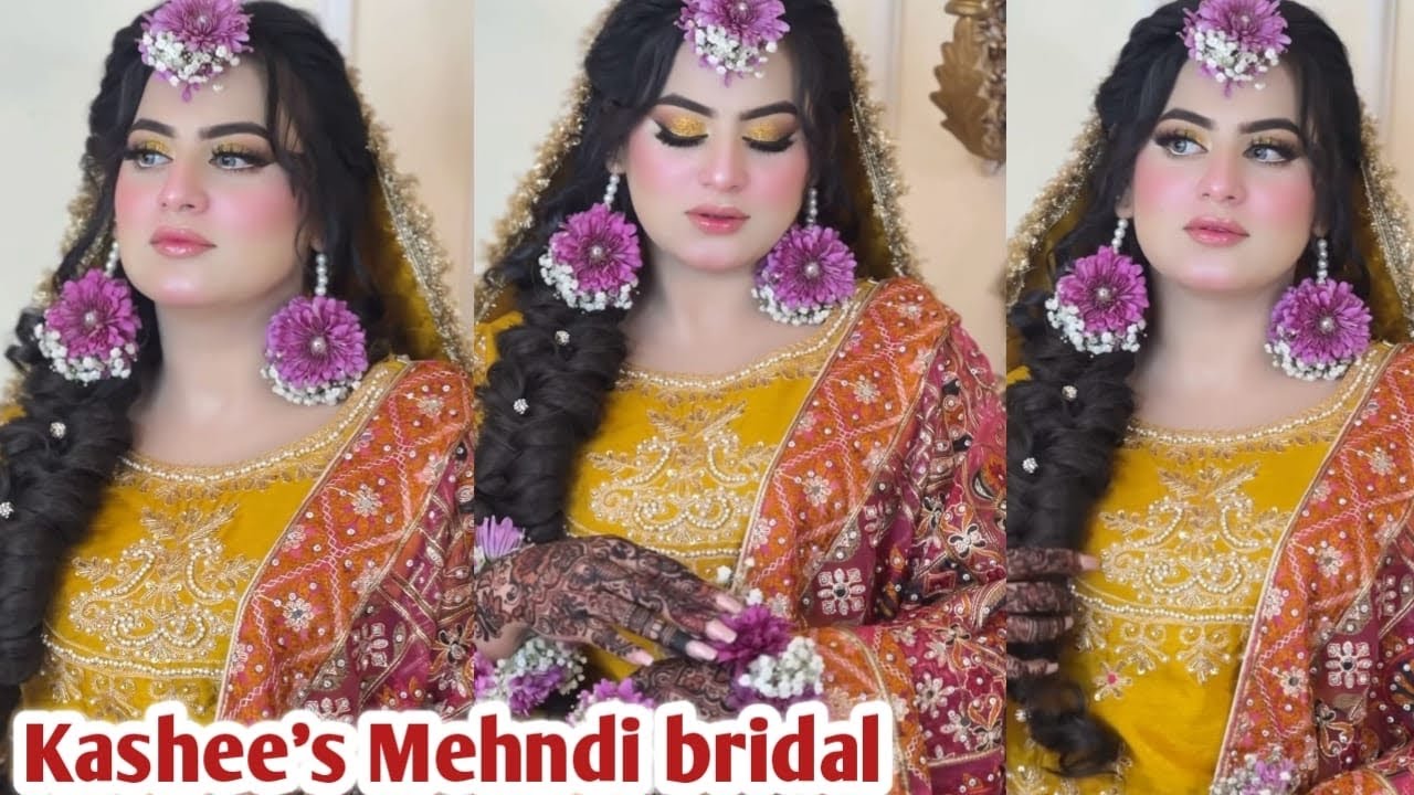Kashee’s inspired bridal makeup tutorial || eye makeup tutorial for ...
