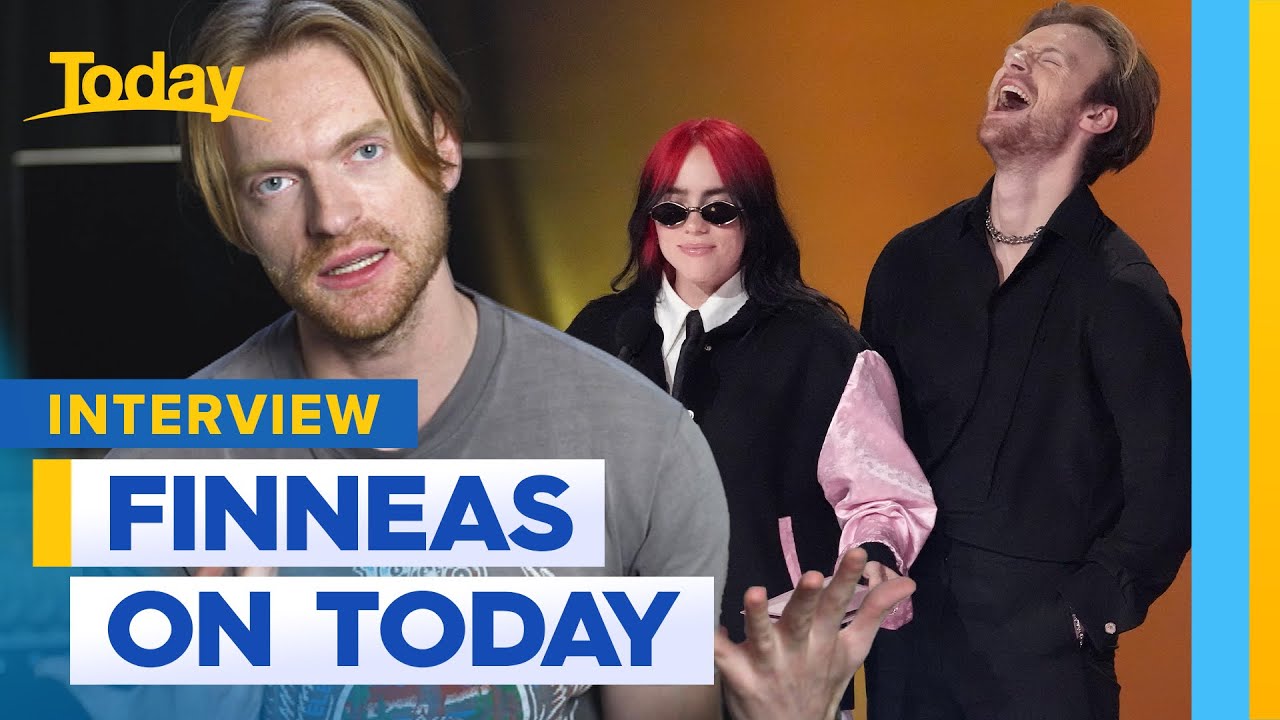 Music producer Finneas catches up with Today | Today Show Australia ...