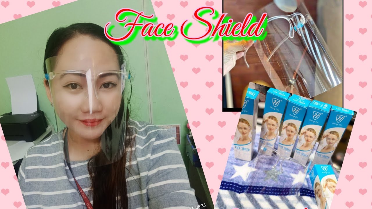 Face shield Demo - YouTube