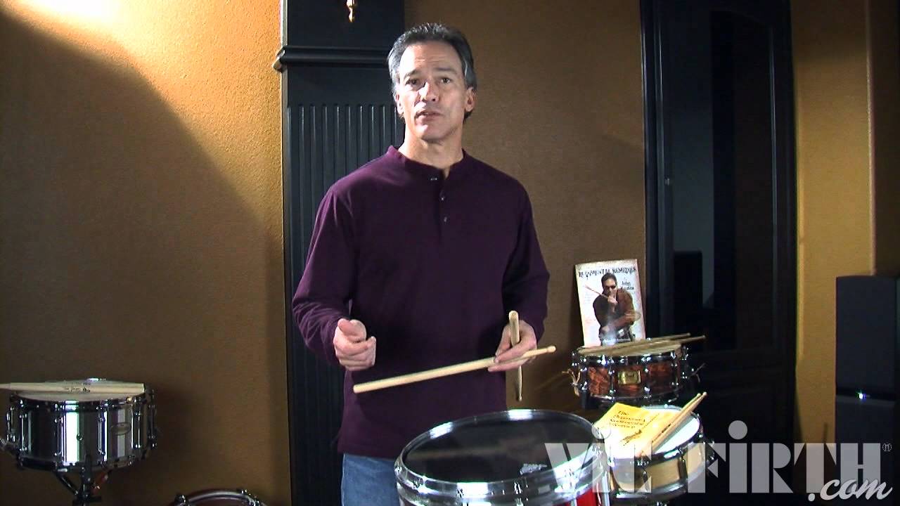 Vic Firth Rudiment Lessons: Single Dragadiddle (with some cheese ...