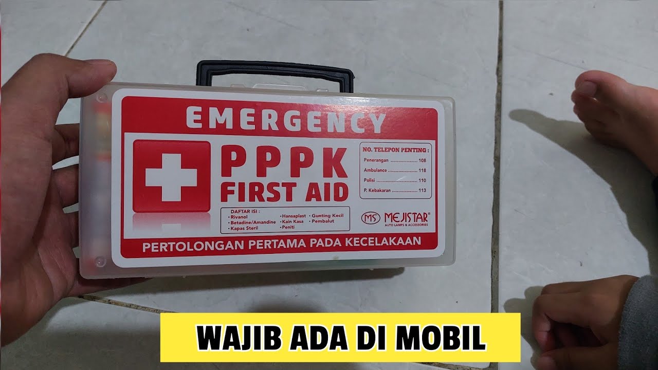 Review Kotak PPPK (P3K) Untuk Mobil - YouTube