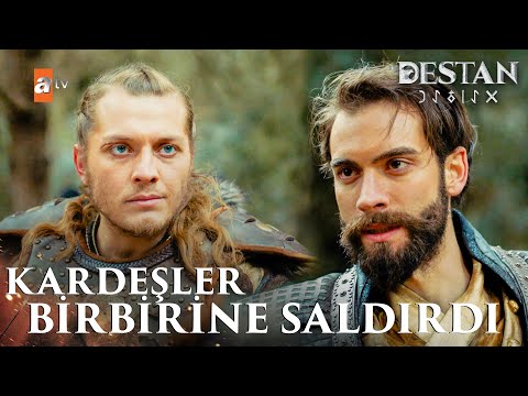 Temur Tegin ve Kaya karşılıklı kılıç kuşandı! -  Destan 16. Bölüm