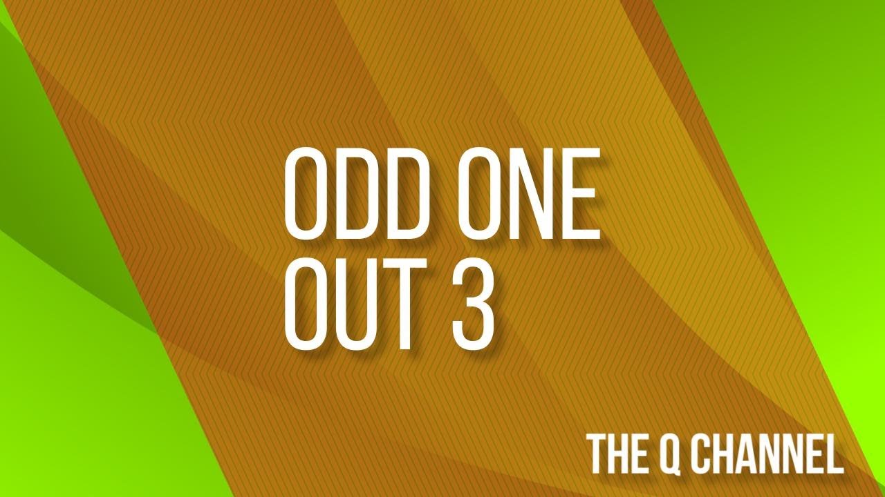 Odd One Out Quiz Round 3 - YouTube