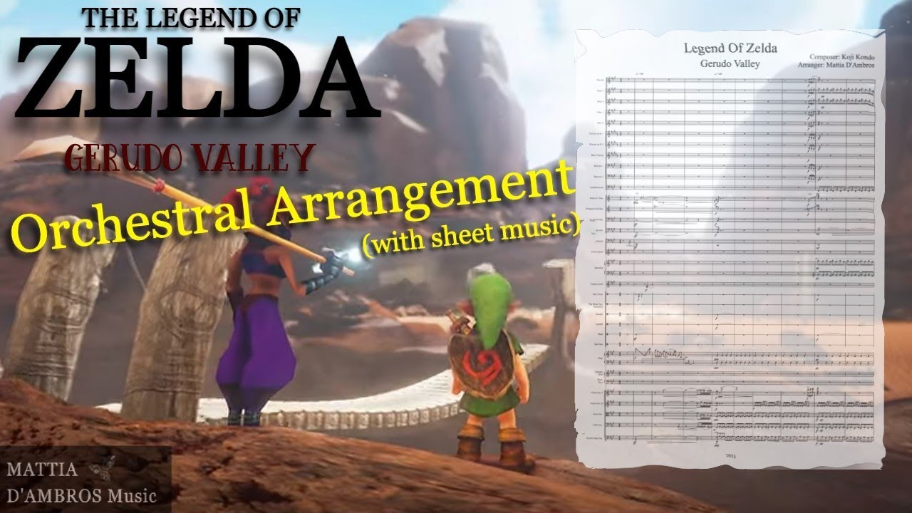 Gerudo Valley - Legend of Zelda Ocarina of Time (Orchestral Cover ...