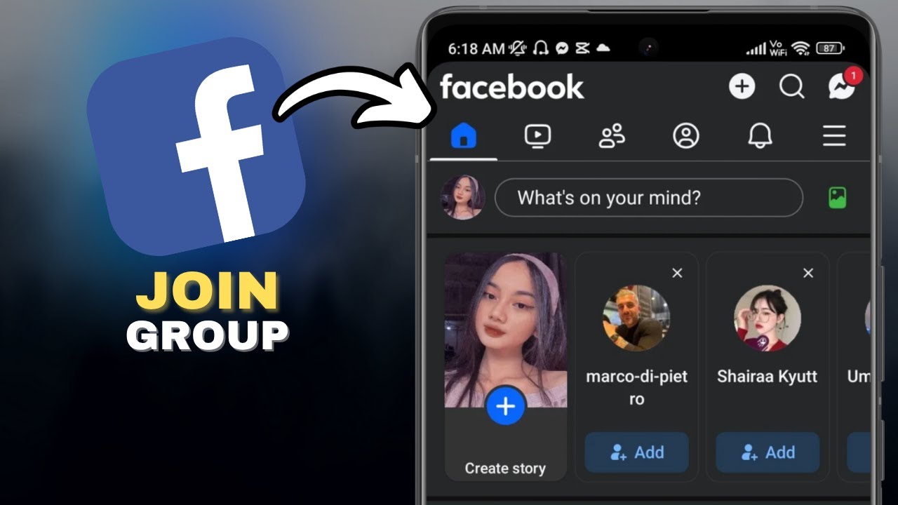 How to Join a Facebook Group in SECONDS! - YouTube