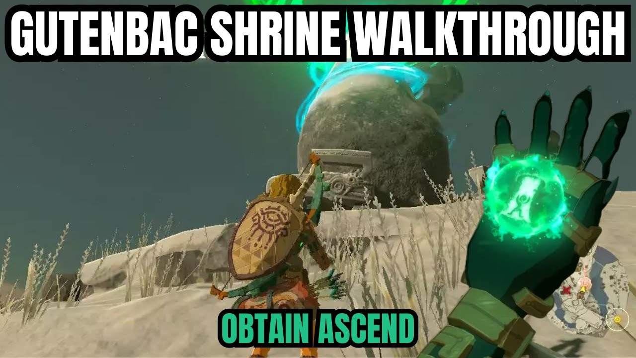 Gutanbac Shrine (ASCEND) Walkthrough - Tears of the Kingdom - YouTube