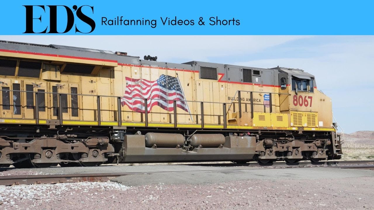 UP 8067 SVBYR Van Buren, AR to Yermo, CA 10-16-2024 - YouTube