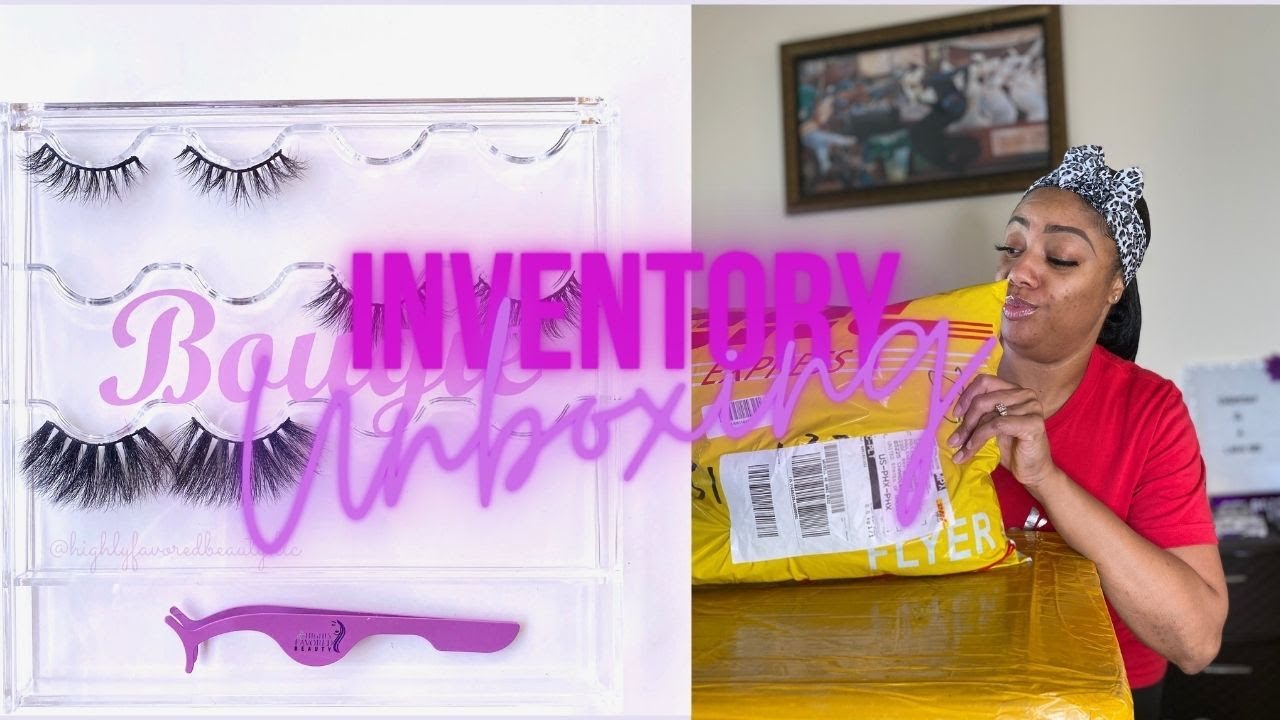 UNBOXING NEW LASH INVENTORY - YouTube