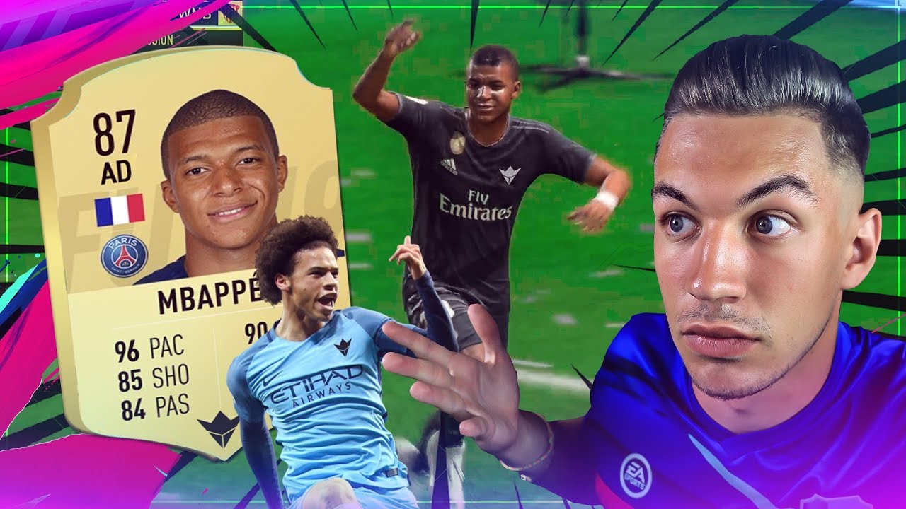 MBAPPÉ & SANÉ SONT INCROYABLES - DRAFT FIFA 19 ! - YouTube